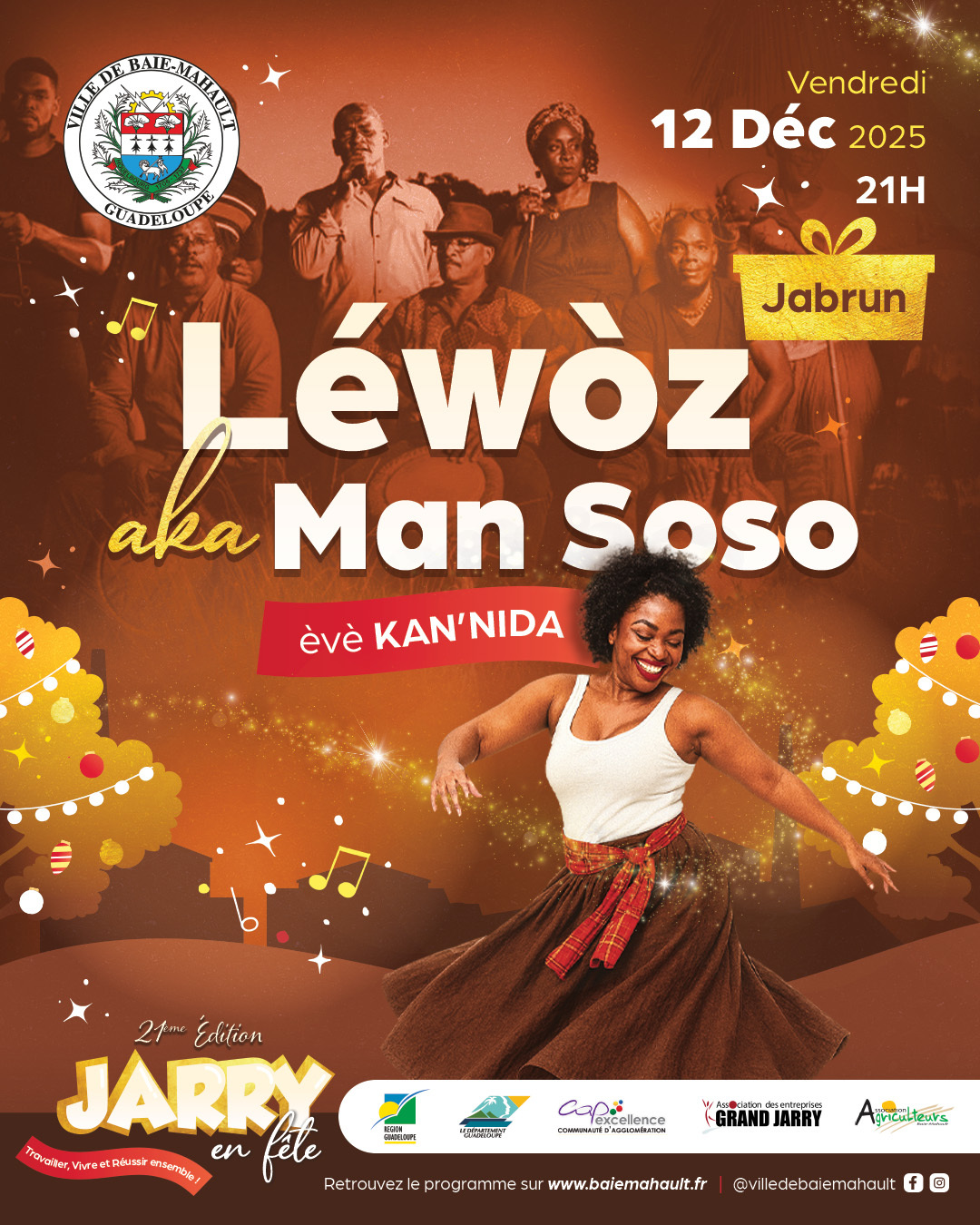 Léwòz aka Man Soso – Jarry en Fête 2025 – Baie Mahault